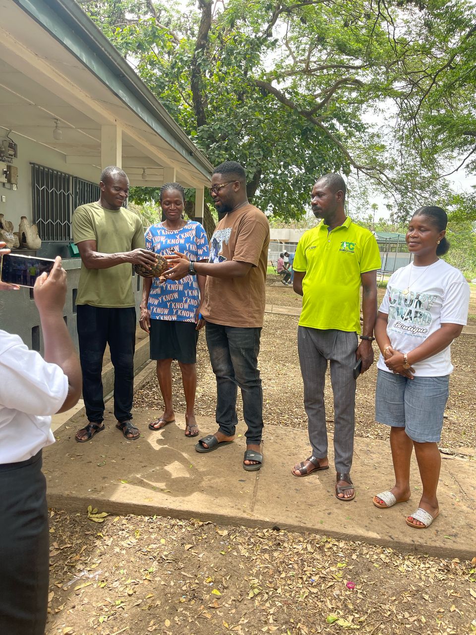 DENKYIRA HERITAGE FOUNDATION DONATES BLACK BELLIED PANGOLIN TO WILDLIFE ...